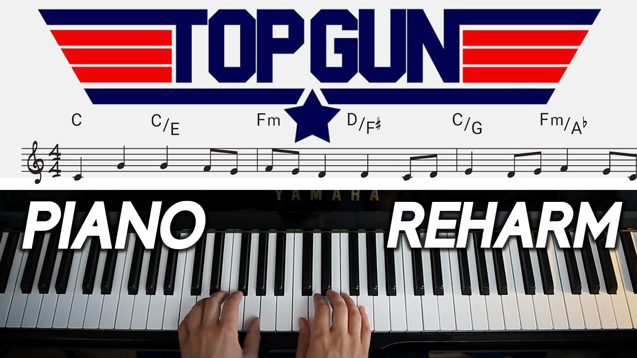 Top Gun Theme — Tritone Modulations - Piano String Theory