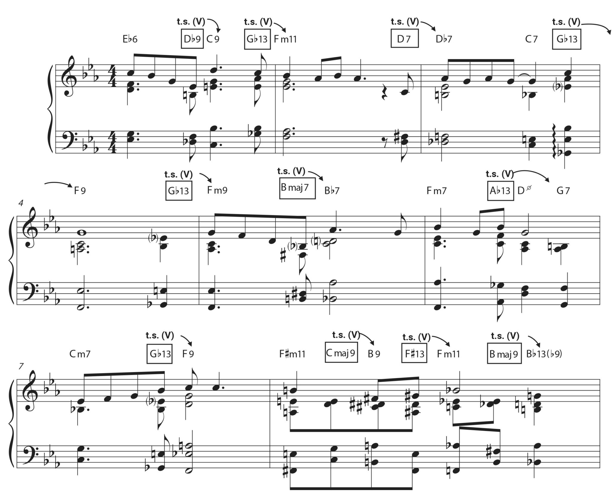 How to Use Tritone Substitute Chords — ”My Ideal” - Piano String Theory