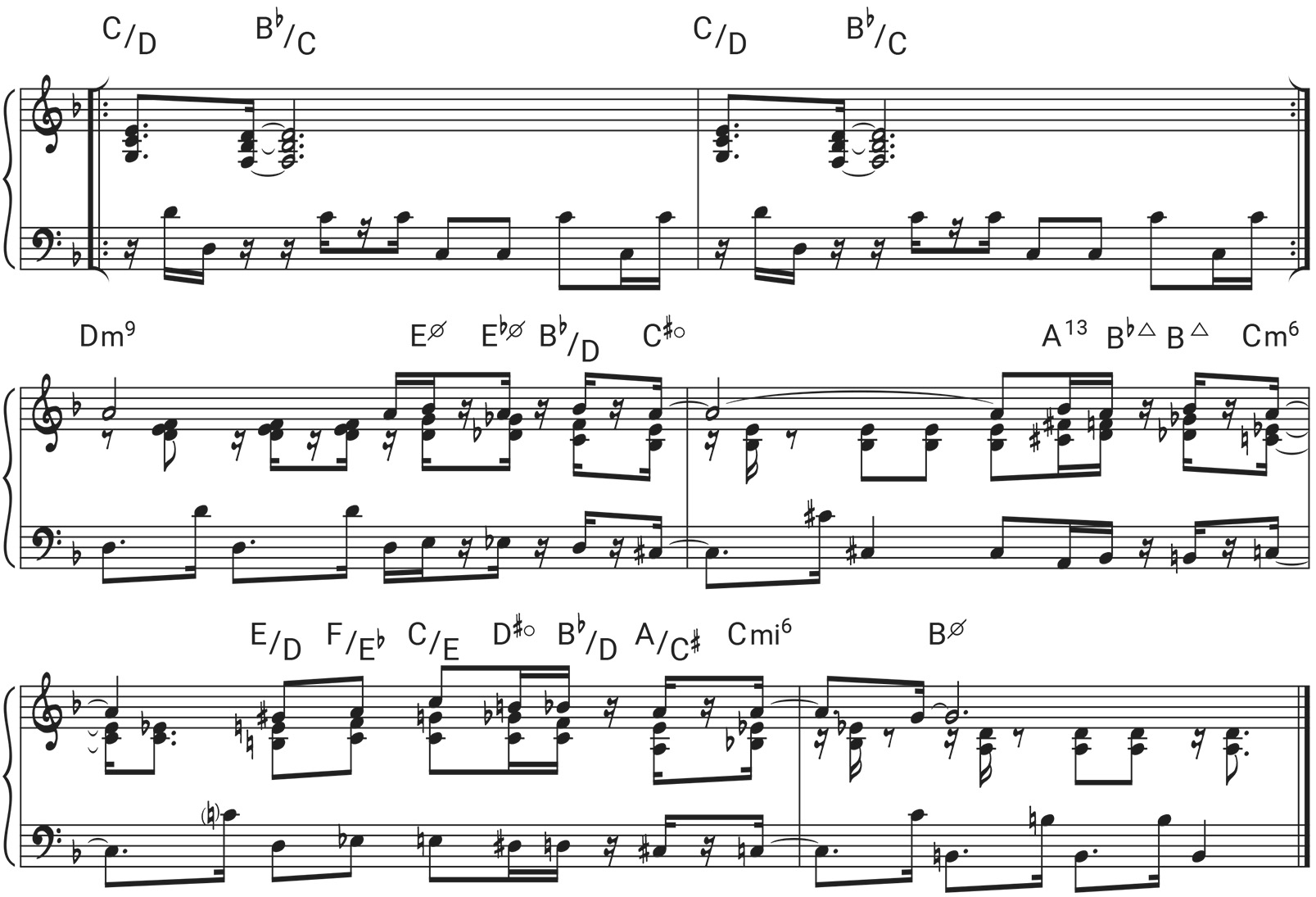 How To Reharmonize “How Insensitive” - Piano String Theory