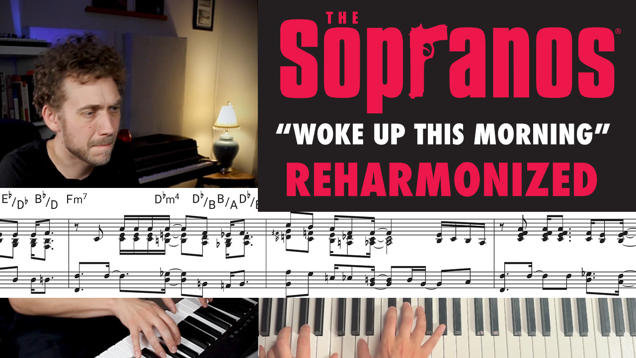 How to Reharmonize The Sopranos Theme Using Tritone Substitutes - Piano ...